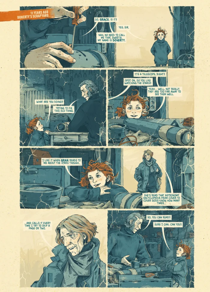 For their own good. Chapter 1: The Library +Chapter 2: Scraps - UA Comix